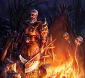 Grog illustration from Critical Role – Irina French